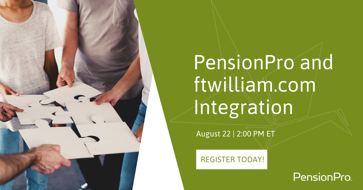 PensionPro and ftwilliam.com Integration - AmericanTCS
